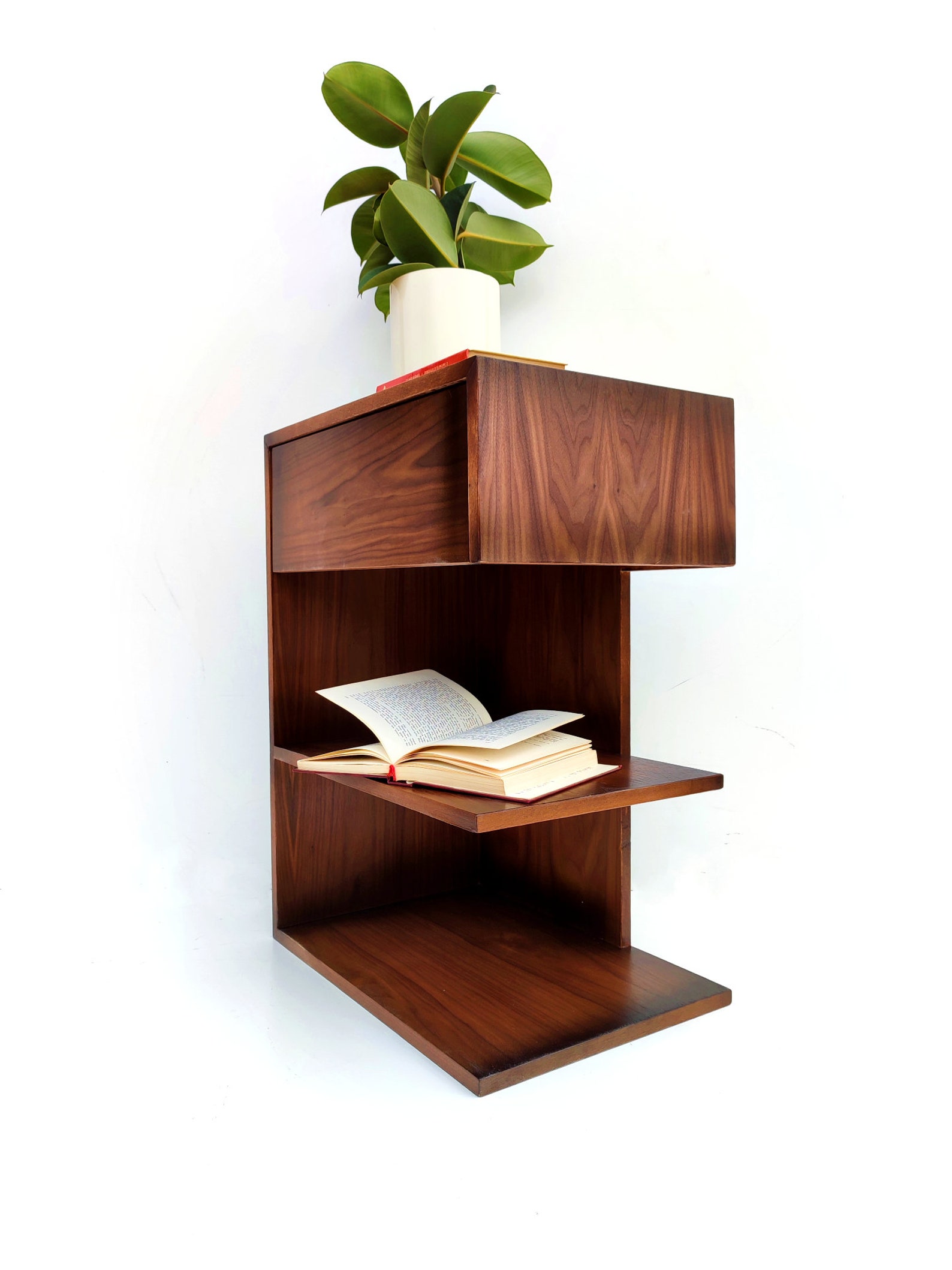 Classic Bedside Table/ Nightstand/ Custom Made / Patina - Etsy