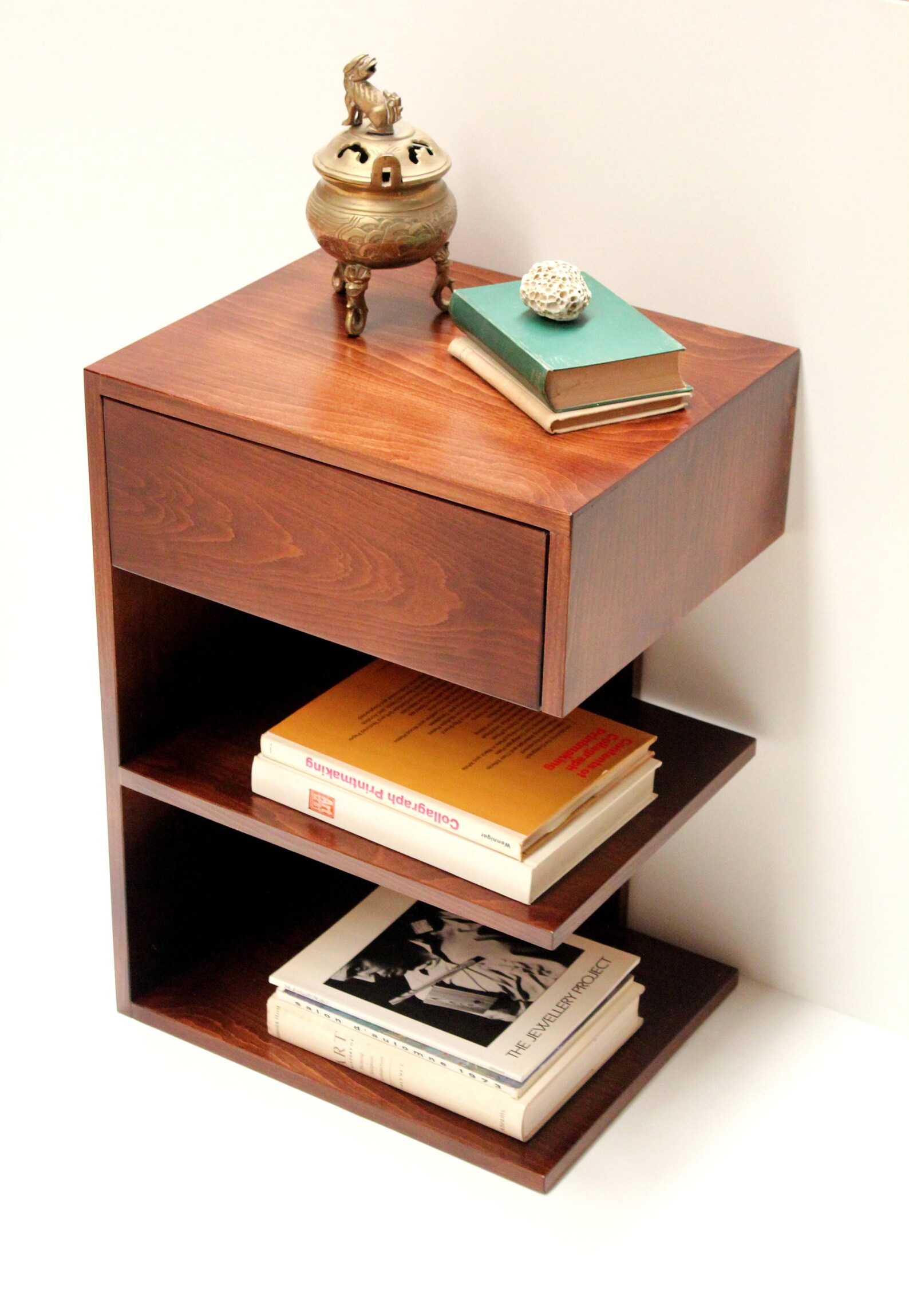 Classic Bedside Table/ Nightstand/ Custom Made / Patina | Etsy