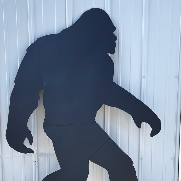 6 Ft. Metal Bigfoot - Etsy