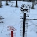 Snowman Snow Gauge / Snow Ruler / Snow Stake / Snow Depth Gauge ...