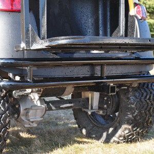 Club Car Precedent Rear Golf Cart Bumper With Hitch Receiver UPS ...