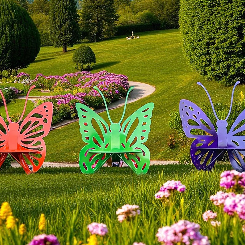 Childrens Metal Butterfly - Etsy