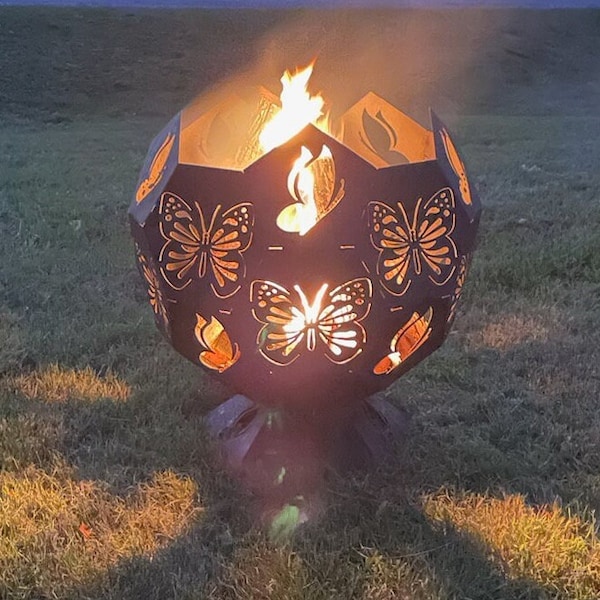 Fire Pit Sphere - Etsy