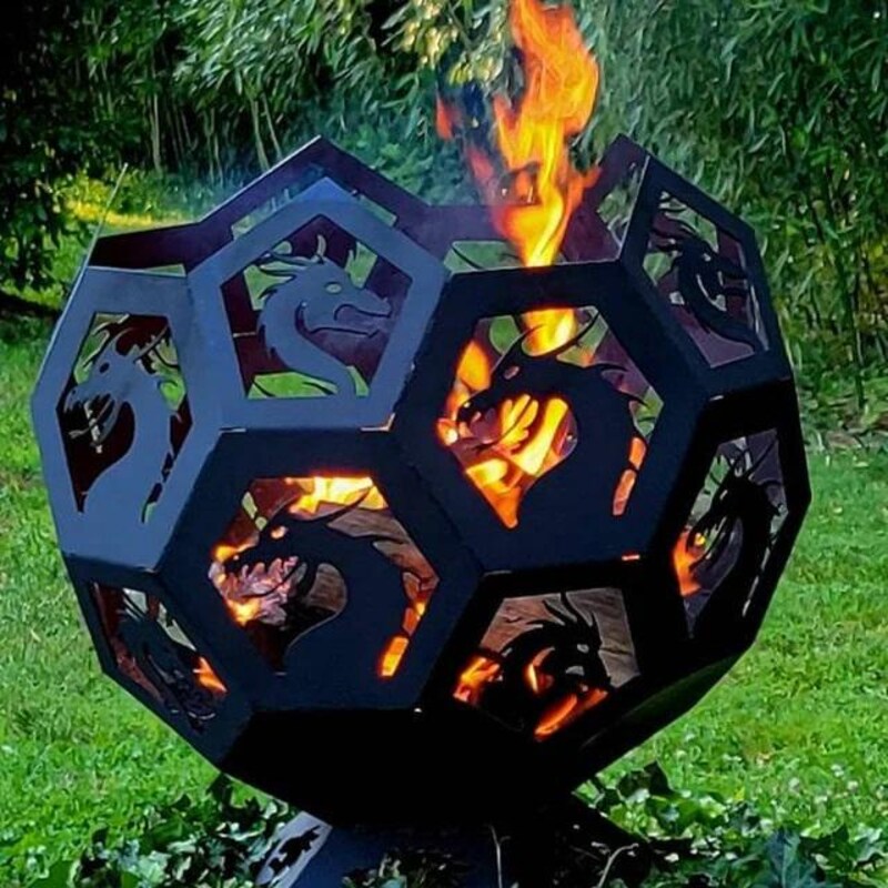 Fire Pit Sphere - Etsy