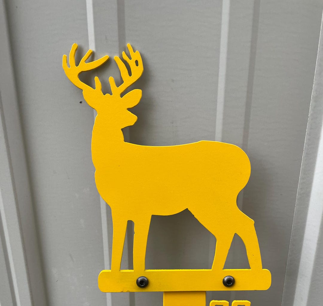 Buck Snow Gauge: 30" Metal Measuring Stick, Powder Coated Steel - Etsy