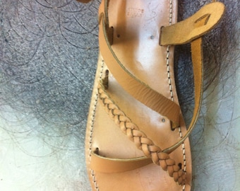 Authentic Handmade, Greek Leather Sandals - Etsy