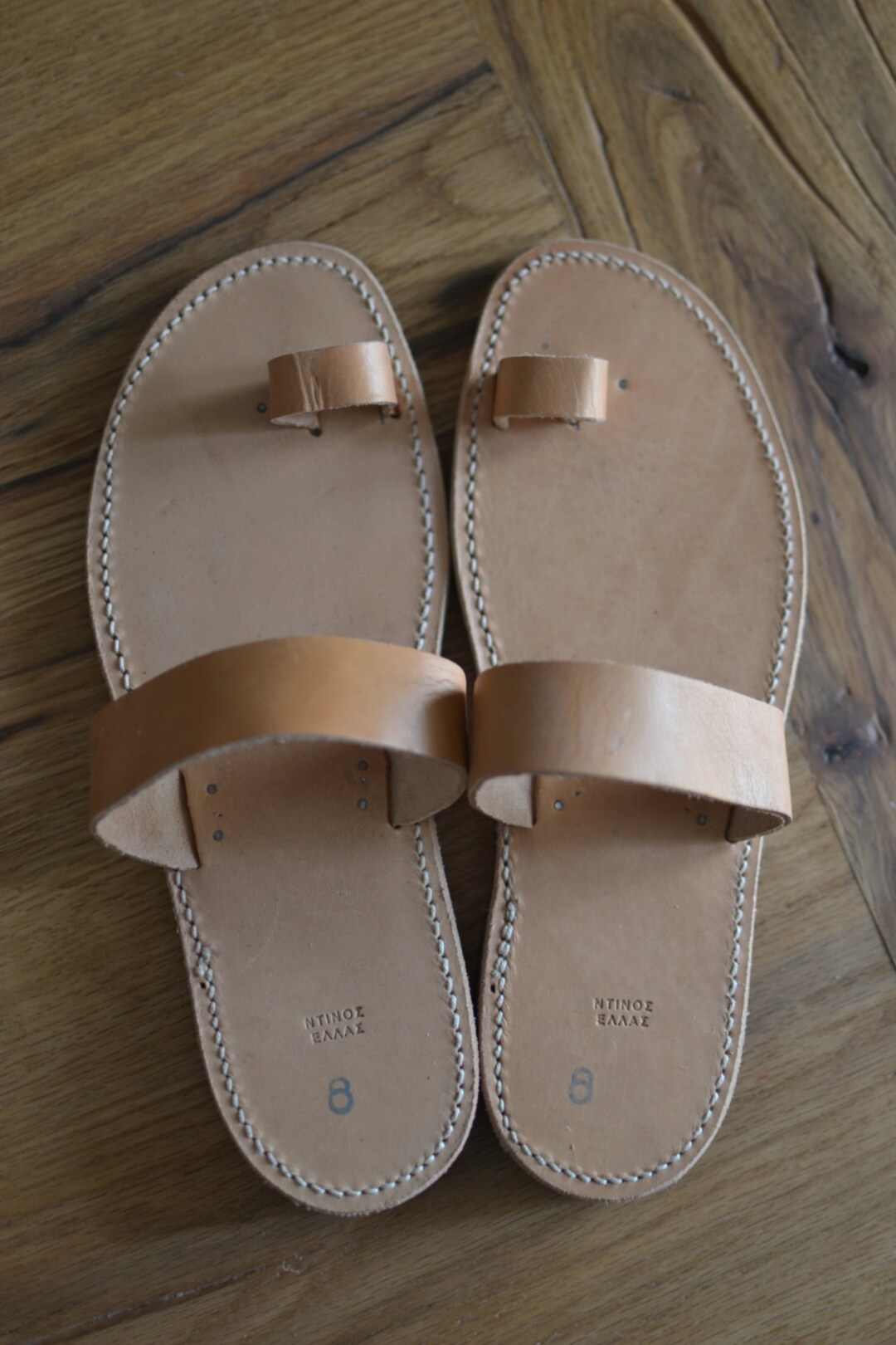 Authentic Handmade, Greek Leather Sandals - Etsy