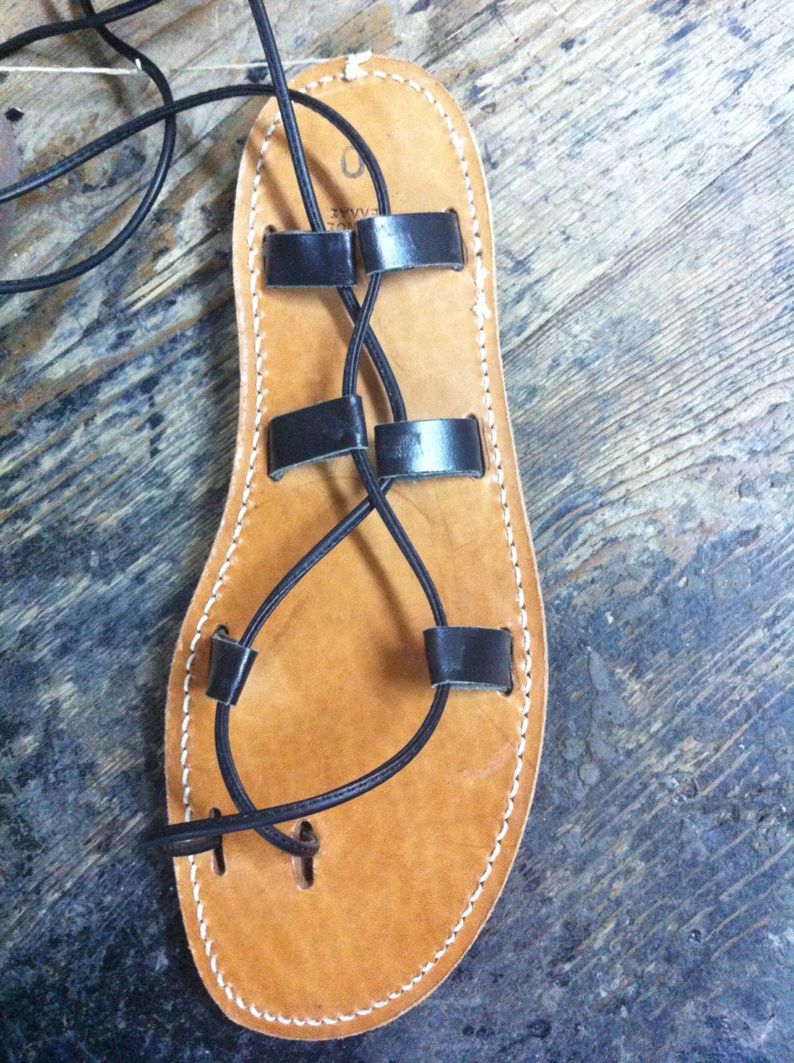 Authentic Handmade, Greek Leather Sandals - Etsy