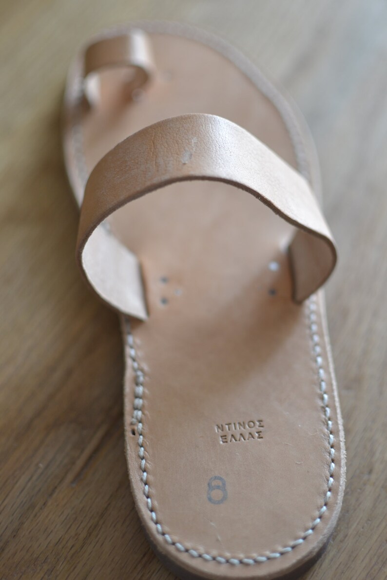 Authentic Handmade, Greek Leather Sandals - Etsy
