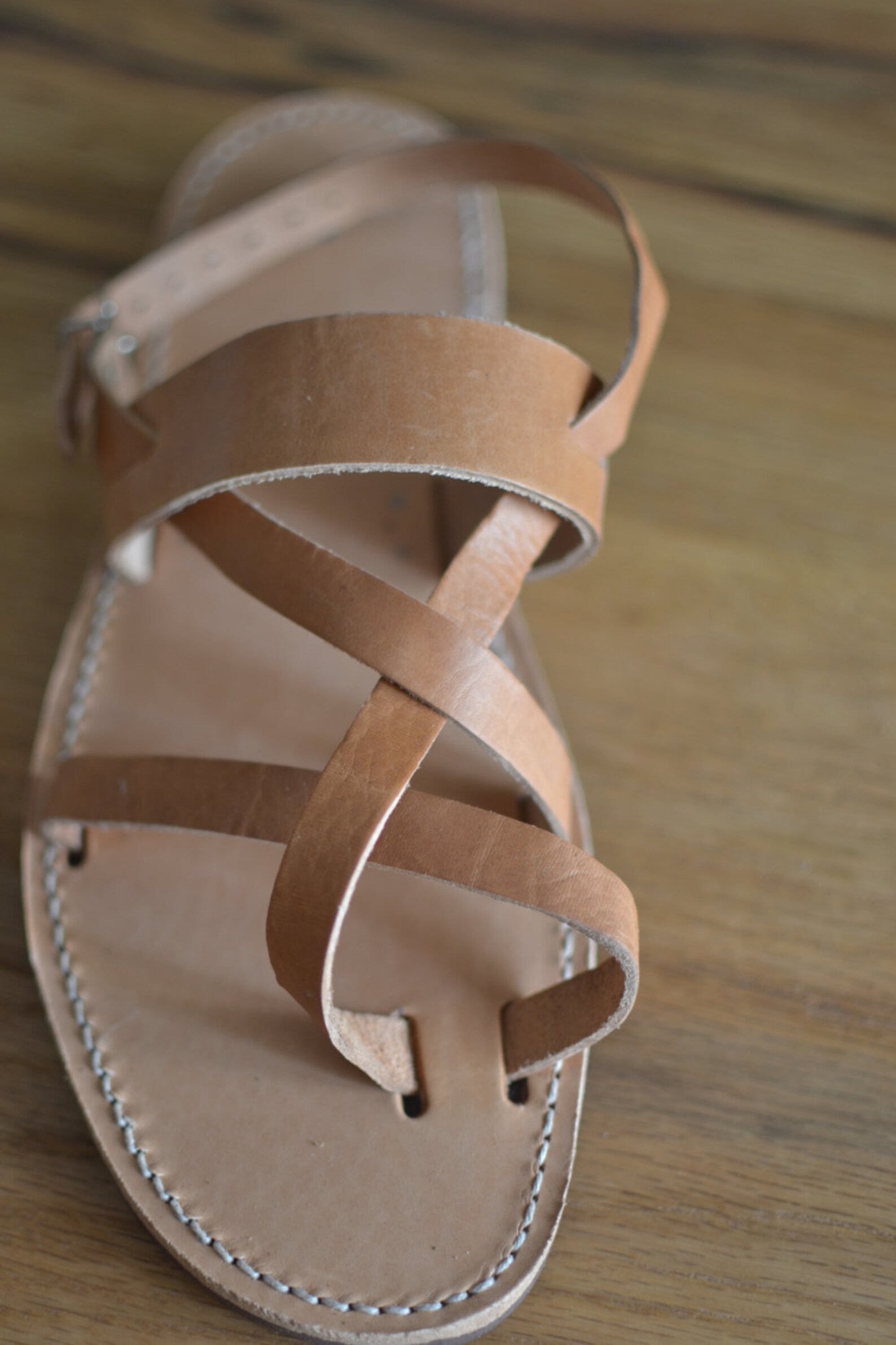 Authentic Handmade, Greek Leather Sandals - Etsy