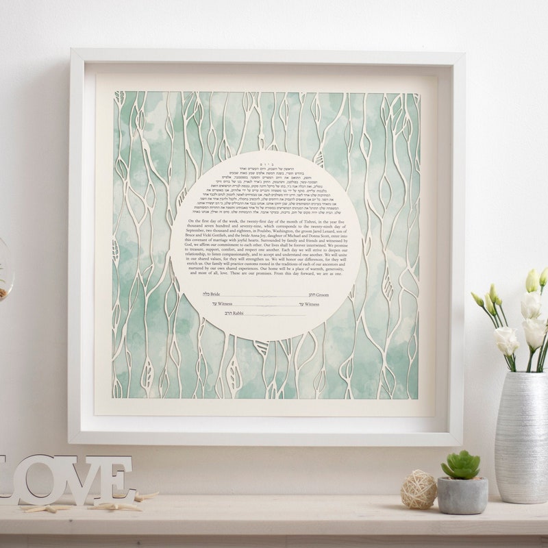 Ketubah Frame - Etsy
