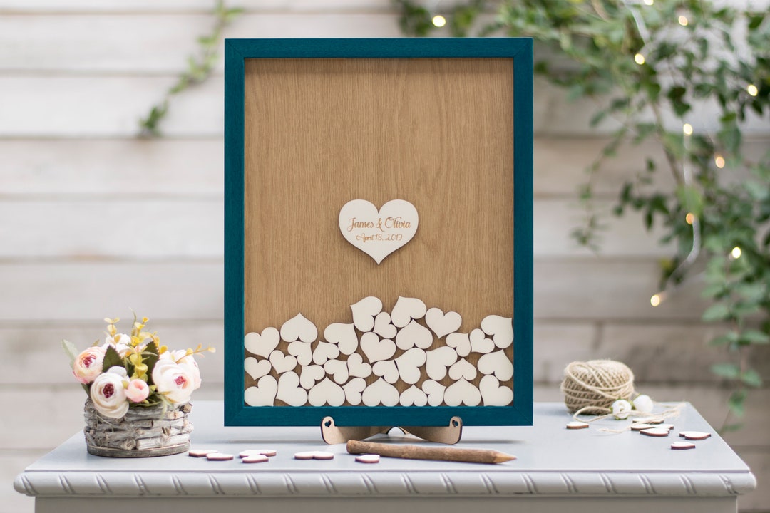 Wedding Drop Box, Drop Box Guest Book, Wedding Guestbook Alternative ...