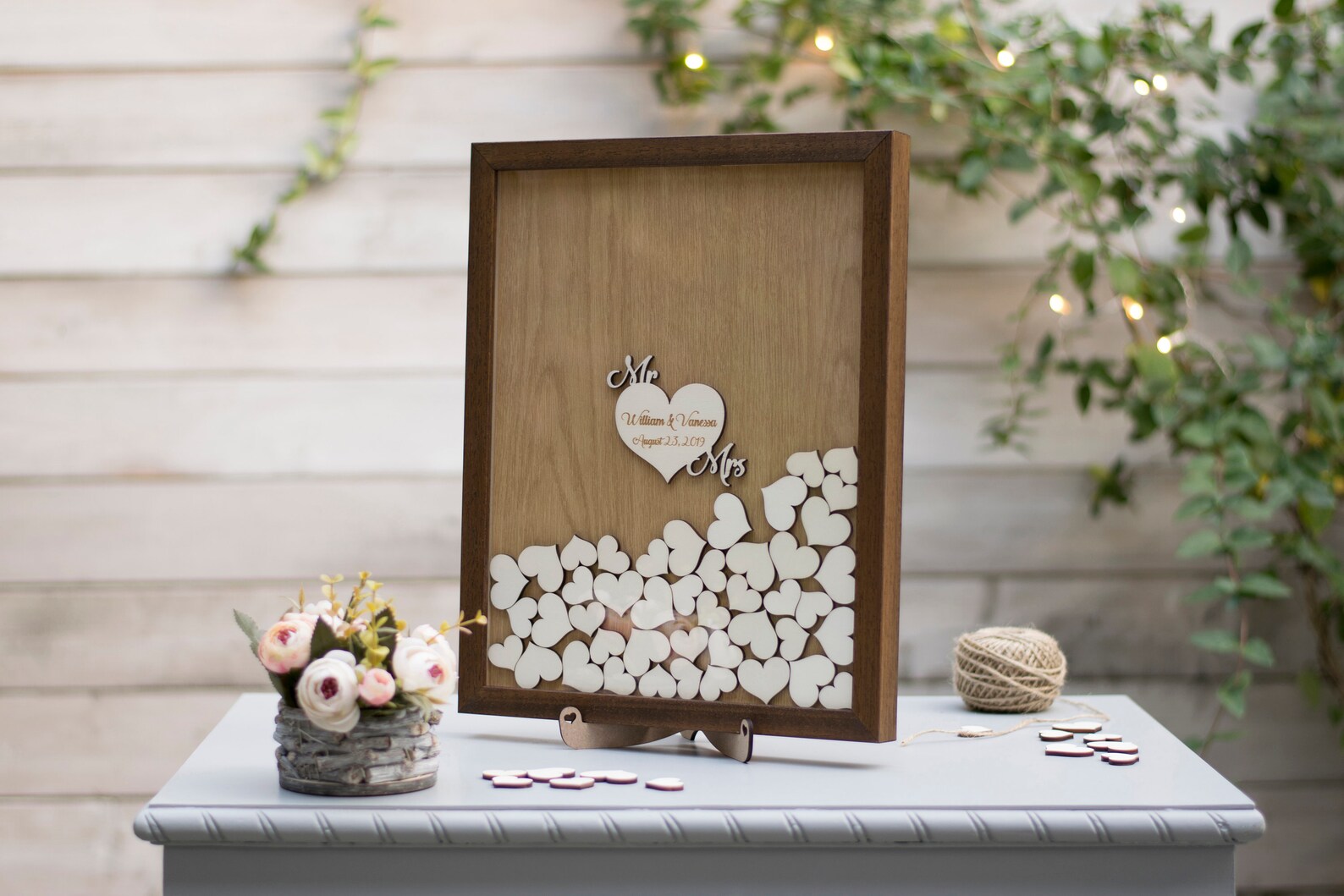 Wedding Drop Box Wedding Guestbook Alternative Custom - Etsy