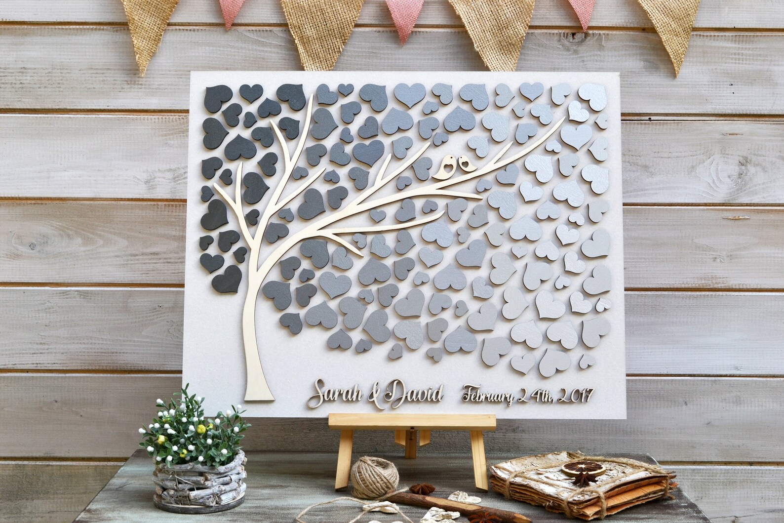 Custom Guest Book Unique Guest Book Winter Guest Book 3D - Etsy