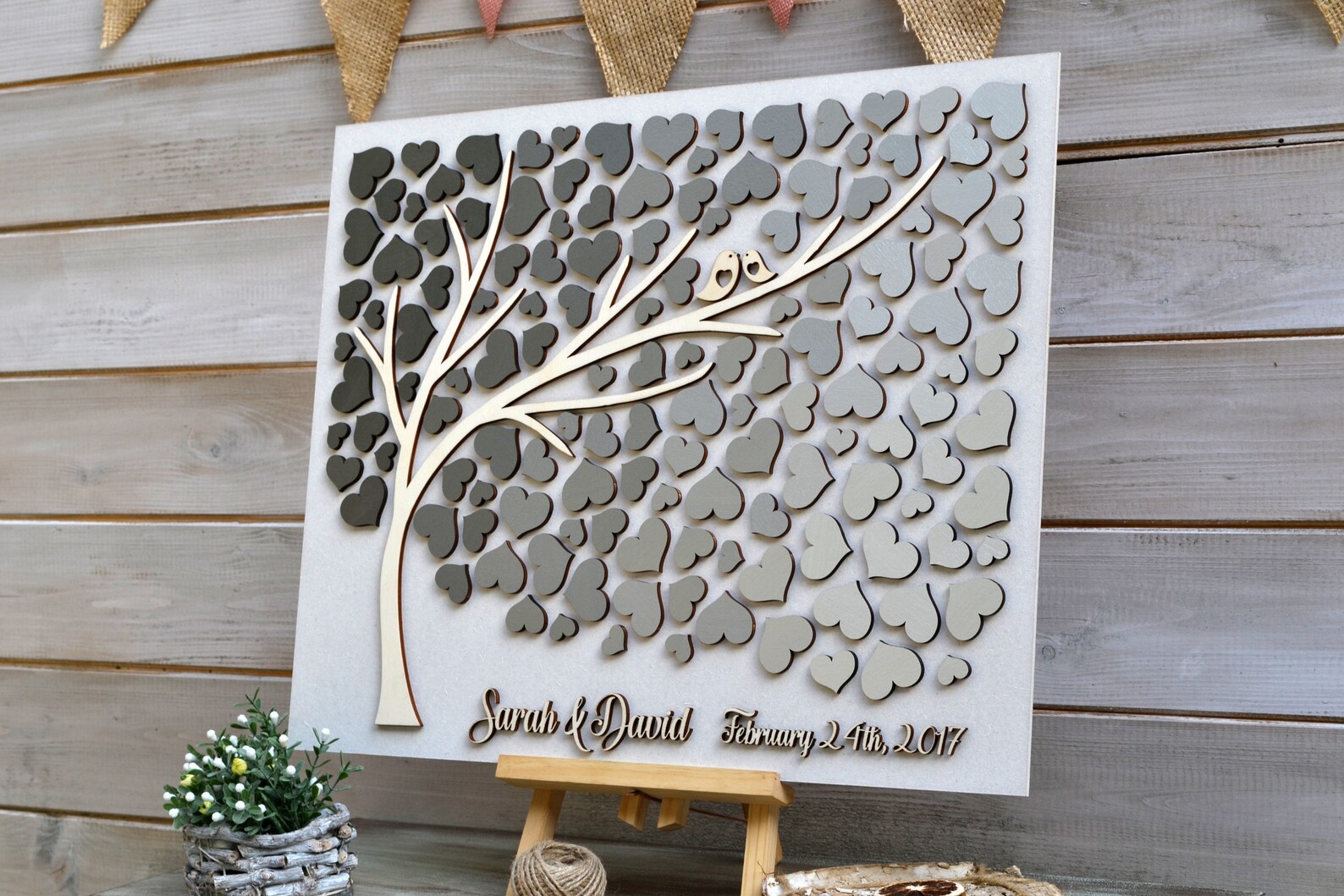 Custom Guest Book Unique Guest Book Winter Guest Book 3D - Etsy