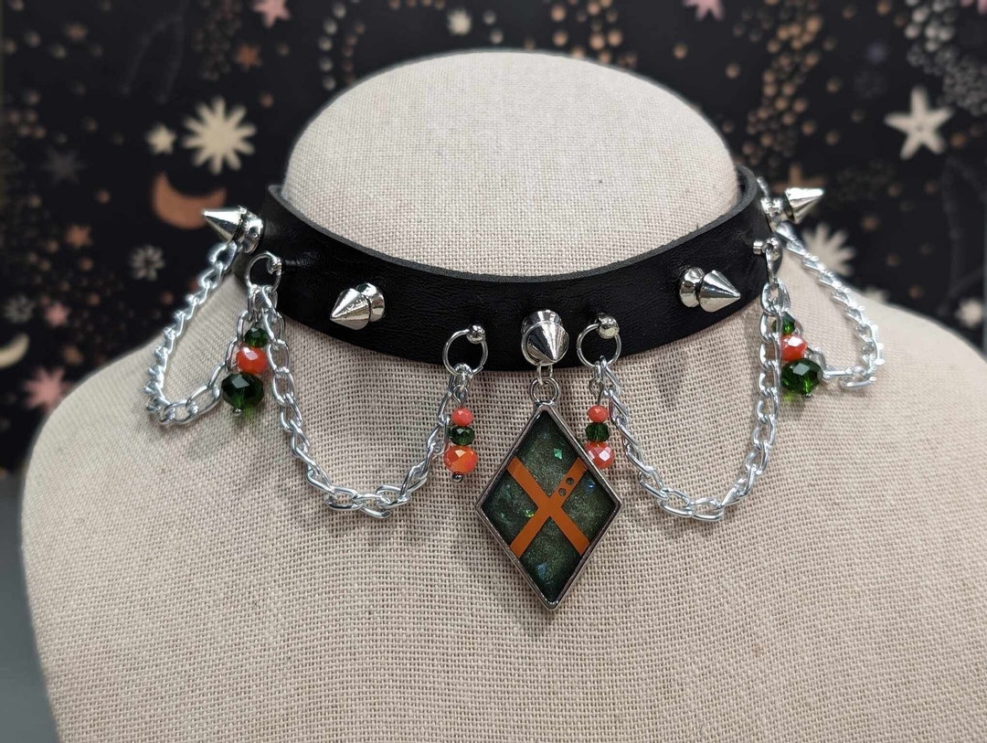 King Murder Explosion Collar Jeweled Variant, Anime Inspired Fashion ...