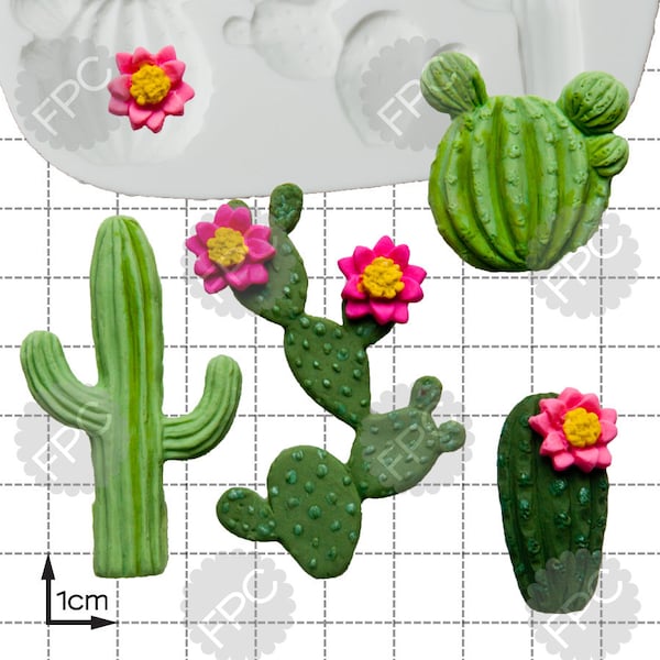 Cactus Resin Molds Silicone - Etsy