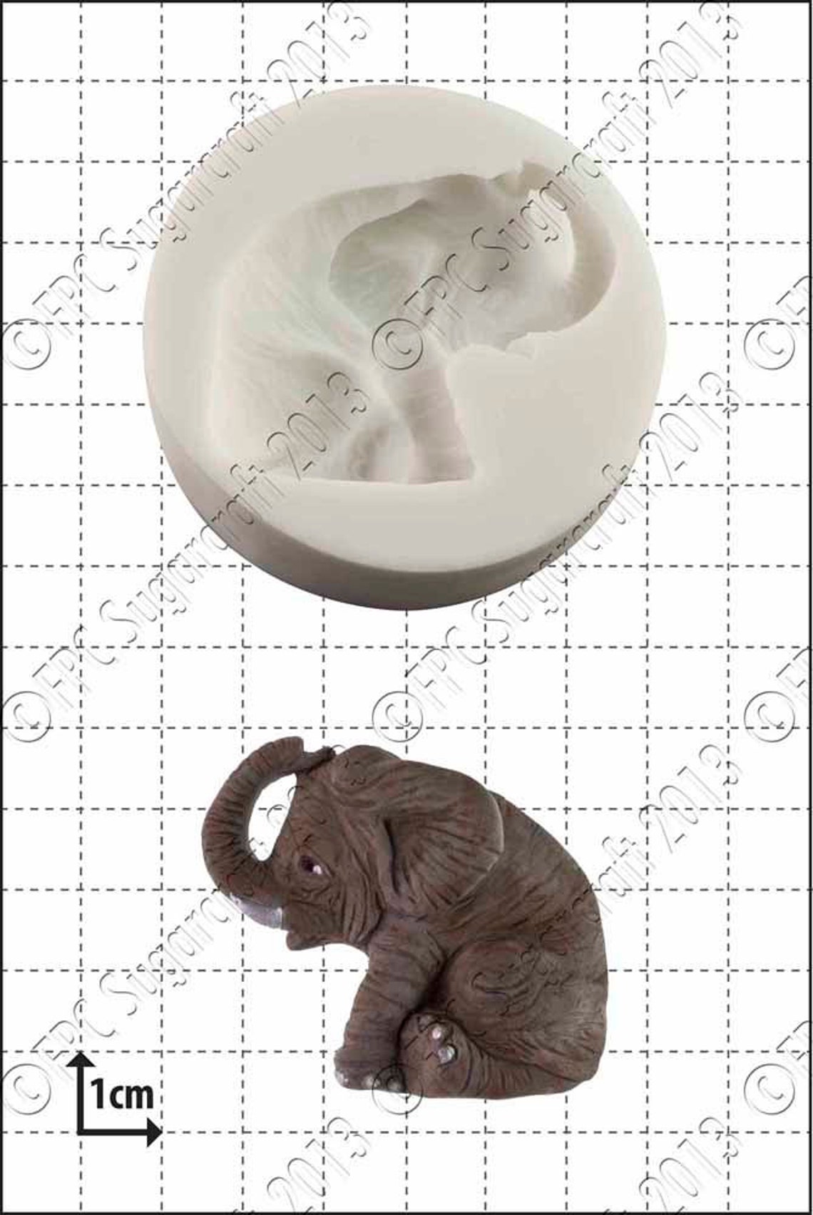 Elephant Silicone Mould mold 'elephant' by FPC - Etsy UK