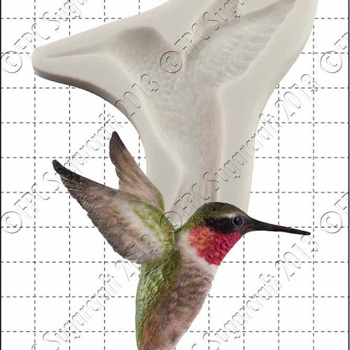Hummingbird Silicone Mould mold 'hummingbird' by - Etsy