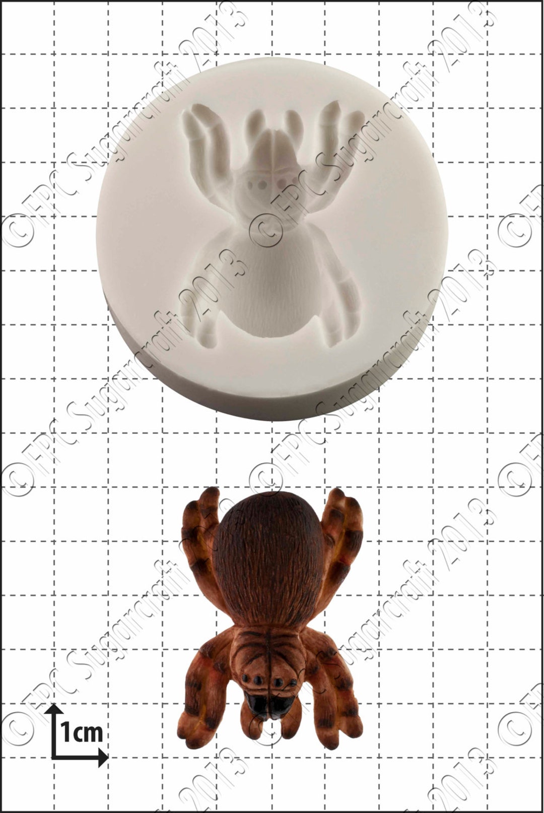 Spider Silicone Mould (mold) - 'spider' by FPC Sugarcraft | Halloween ...