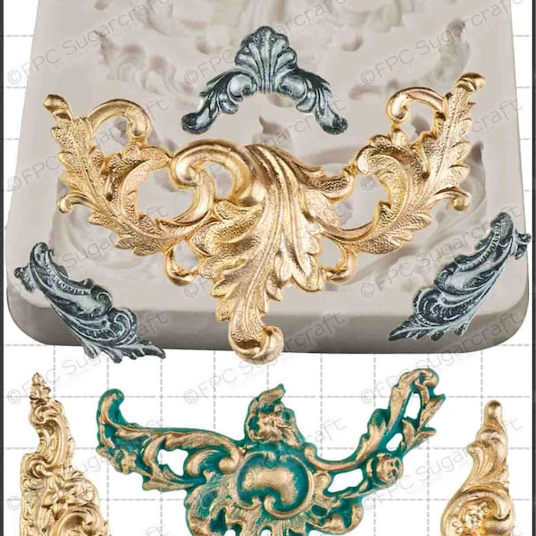 Baroque Mold - Etsy