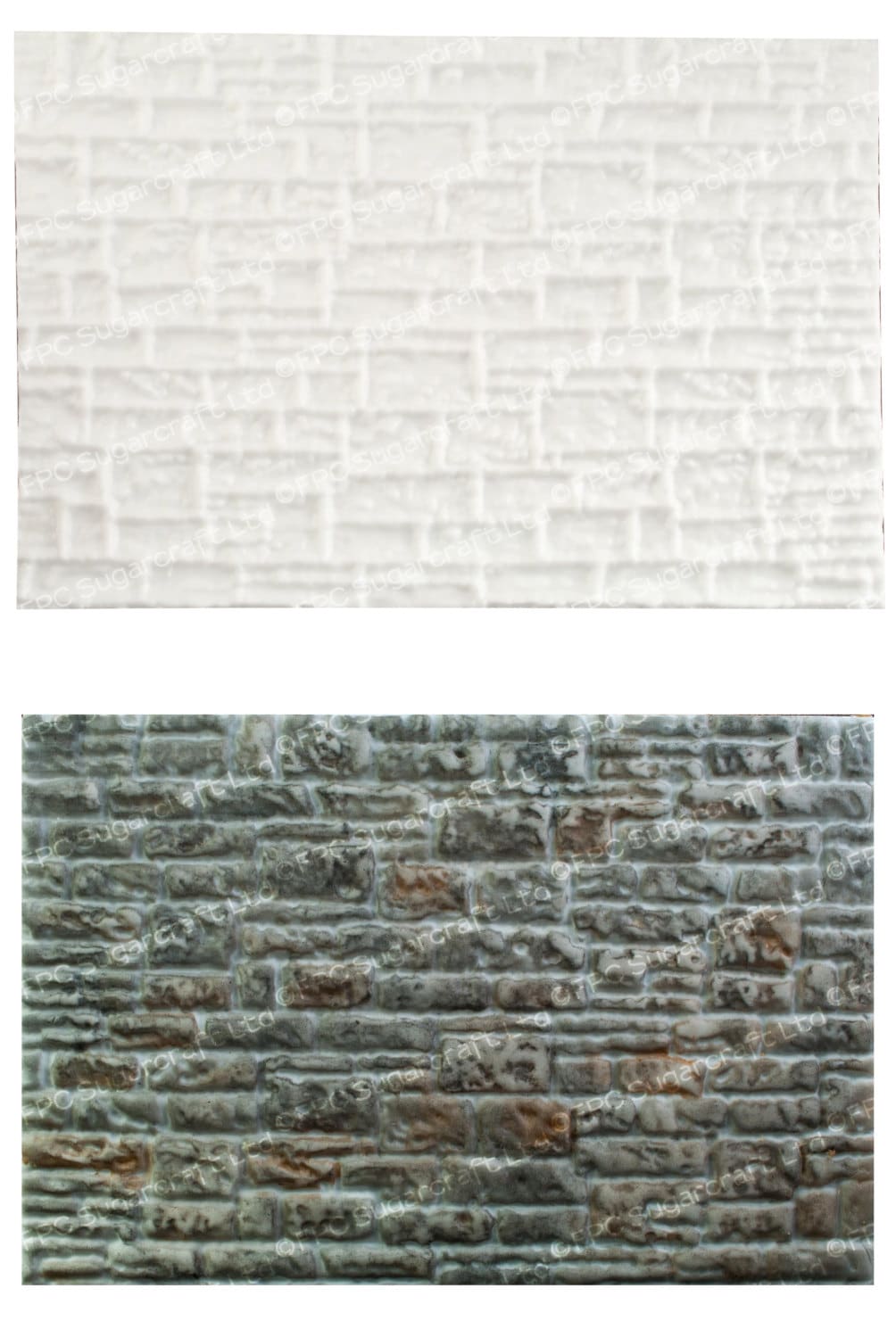 Castle silicone mold 'Stone Wall' texture mat by FPC | Etsy