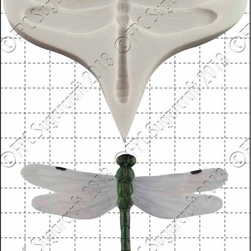 Insect Silicone Mould mold 'dragonfly' by FPC - Etsy