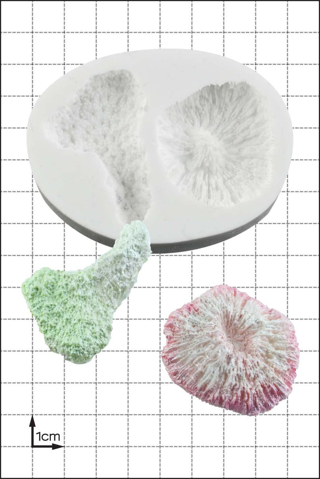 Coral Silicone Mold - 'coral Pieces' by FPC Sugarcraft | Resin Mold ...