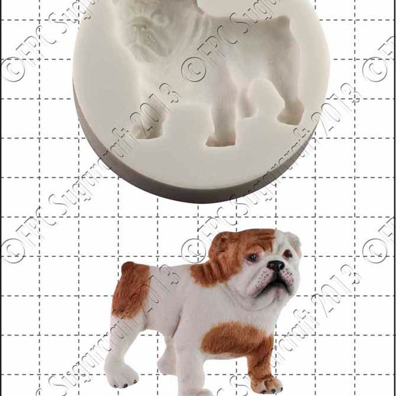 Bulldog Silicone Molds - Etsy