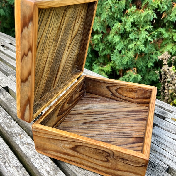 Reclaimed Wood Box - Etsy