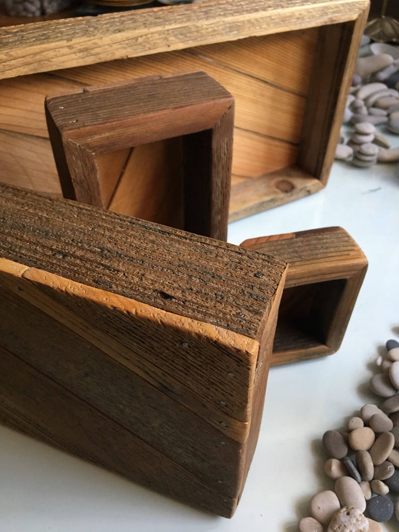 Imperfectly Perfect Boxes Made From Vintage Wood - Etsy