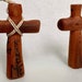 Handcrafted Small Wooden Cross With Engraved Inspirational - Etsy
