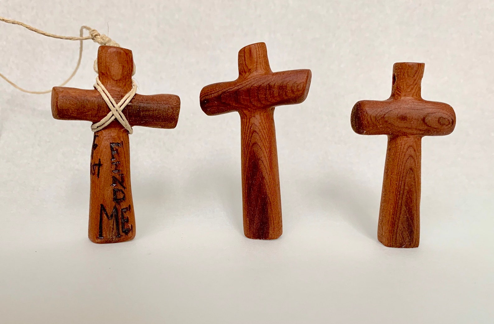Handcrafted Small Wooden Cross With Engraved Inspirational - Etsy