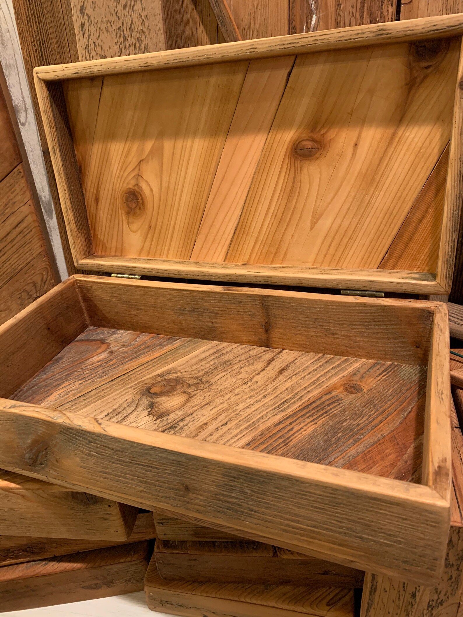 Imperfectly Perfect Boxes Made From Vintage Wood - Etsy