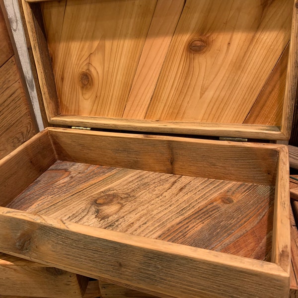 Vintage Wood Box - Etsy