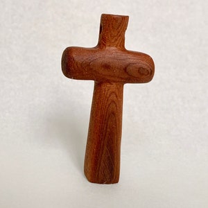 Handcrafted Small Wooden Cross With Engraved Inspirational Words With ...