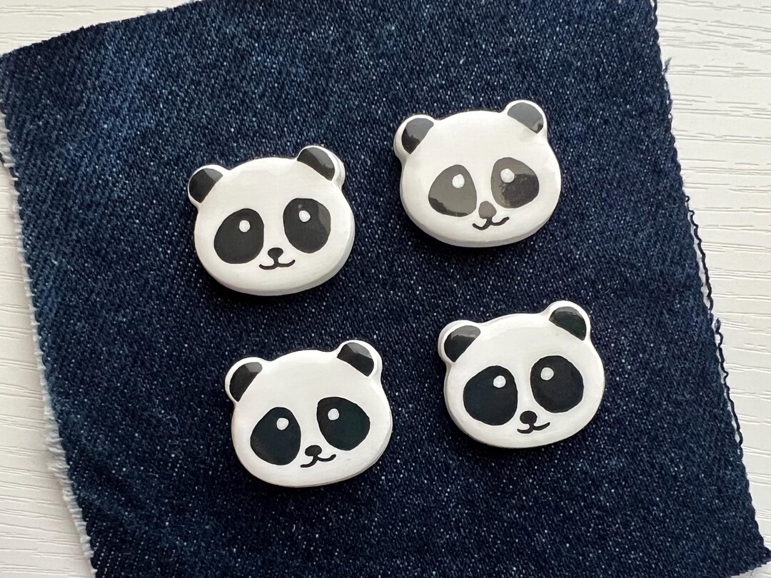Cute Kawaii Pins, Panda Set - Etsy