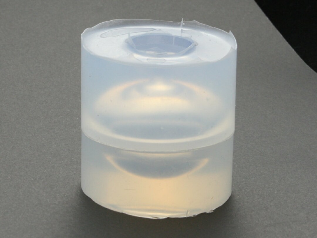 A Transparent Silicone Mold for Jewellery DIY, DUAL Mold , a Sphere of ...