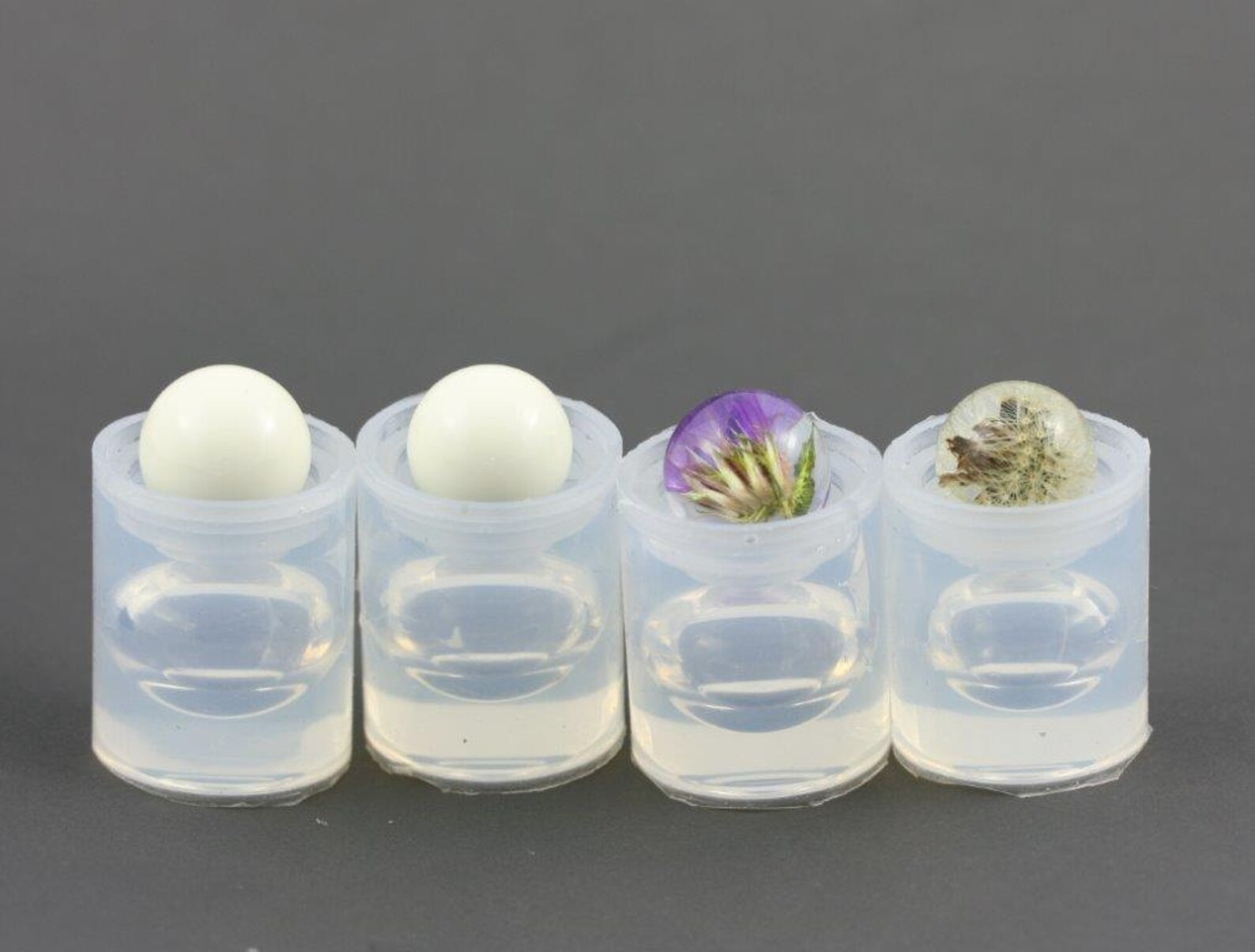 A Transparent Silicone Mold for Jewellery DIY, Earring Set, 2 Pieces of ...