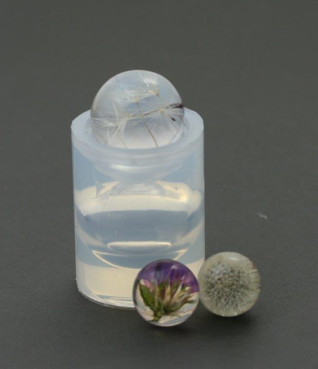 A Transparent Silicone Mold for Jewellery DIY, a Sphere of 17 Mm ...