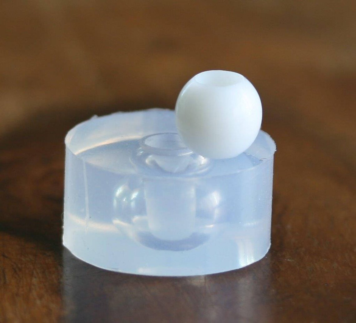 A Transparent Silicone Mold for Jewellery Diy Smooth Round - Etsy