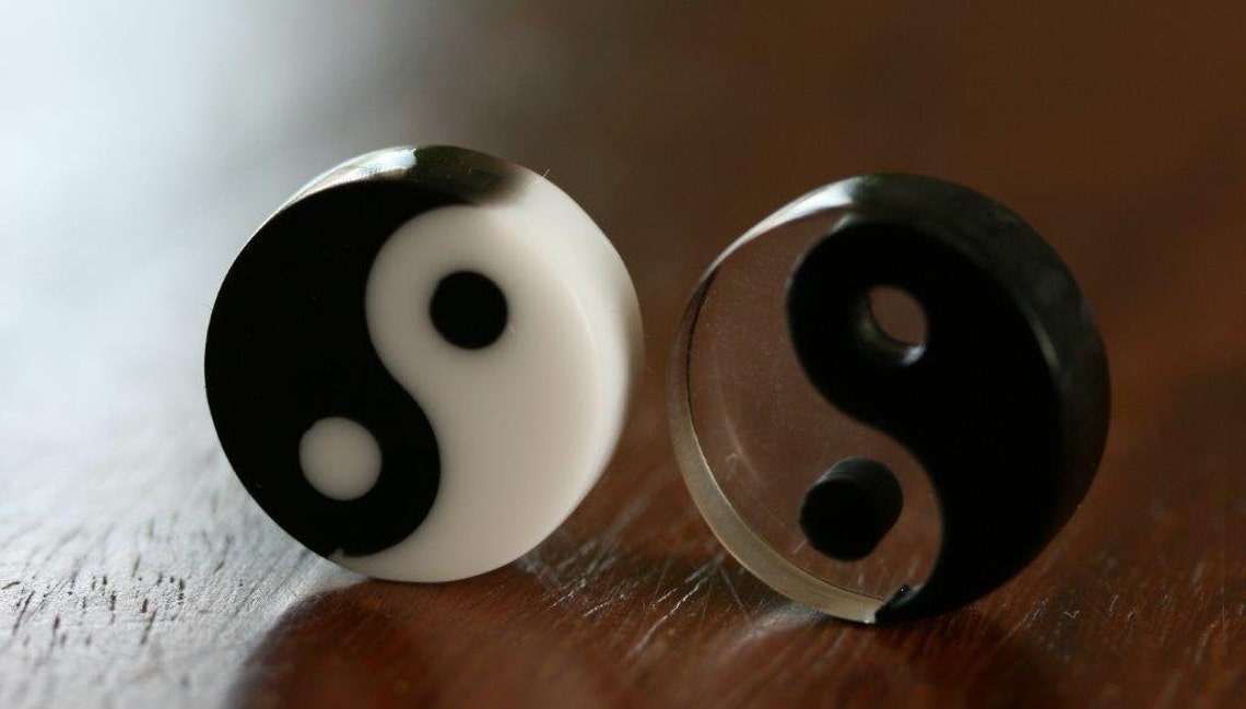 A Transparent Silicone Mold for Jewellery DIY, Yin and Yang /yin-yang ...