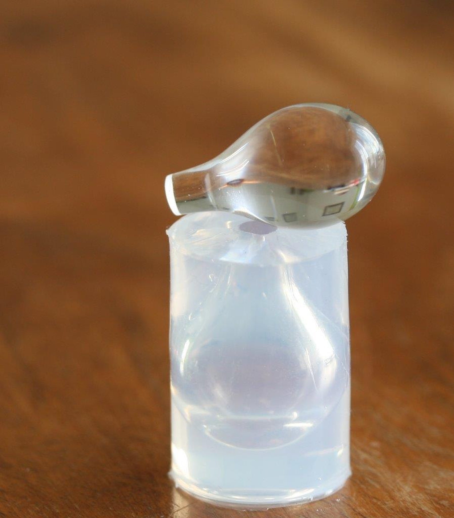 A transparent silicone mold for jewellery DIY a teardrop | Etsy