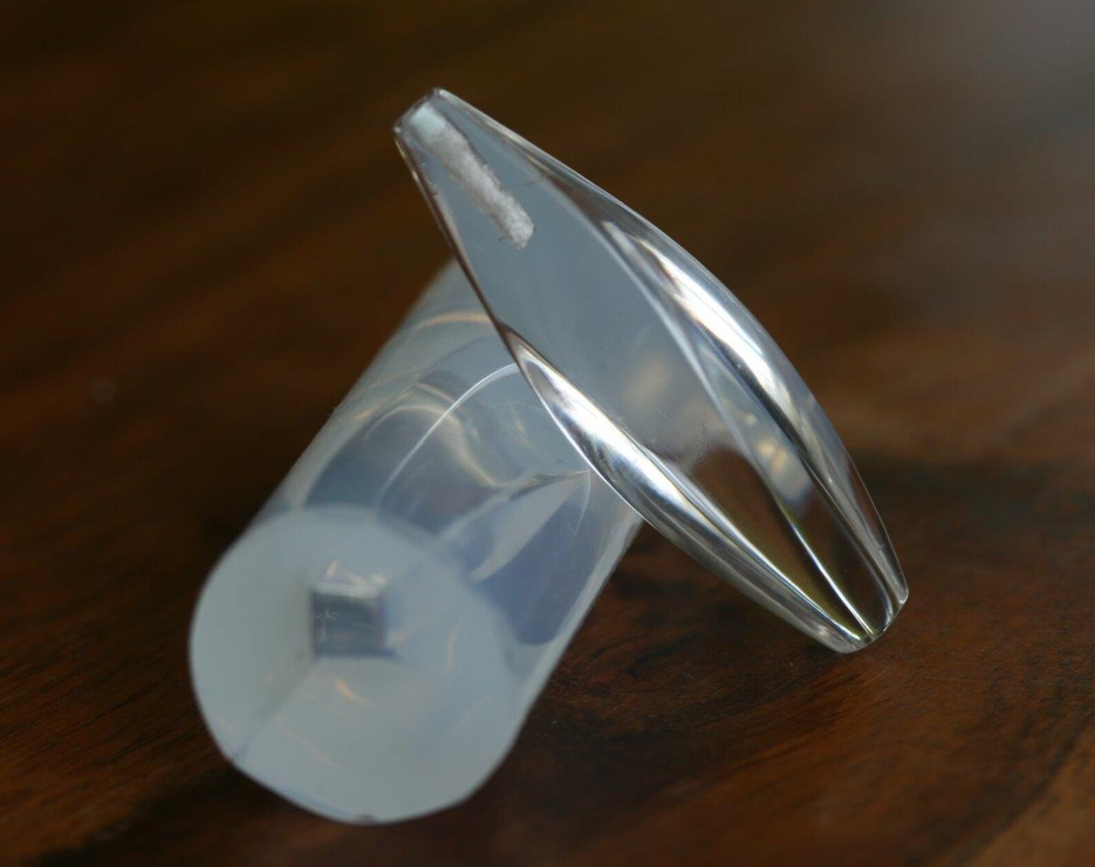 A Transparent Silicone Mold for Jewellery DIY, 54/17mm Twisted Tube ...