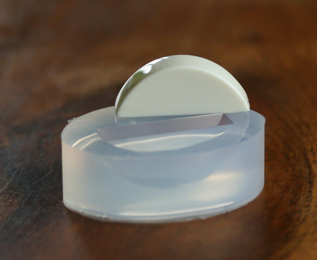 A Transparent Silicone Mold for Jewellery Diy, Circular Segment 26/11mm ...