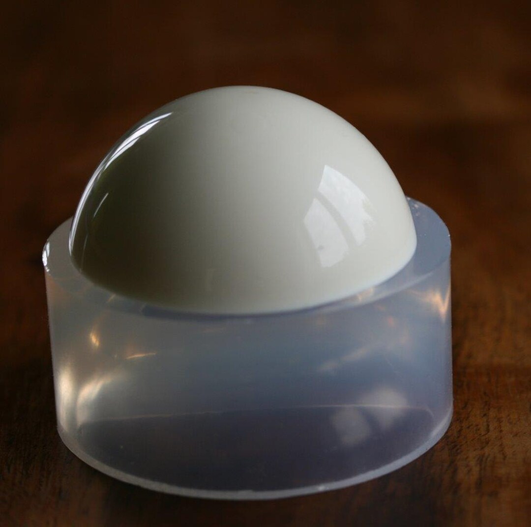 A Transparent Silicone Mould for Jewellery Diy, Semishere, Half Sphere ...