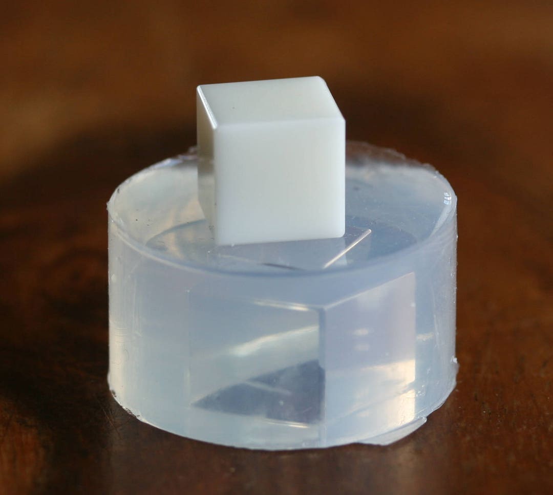 A Transparent Silicone Mold for Jewellery DIY, a Cube Mold of 10 Mm, 1 ...