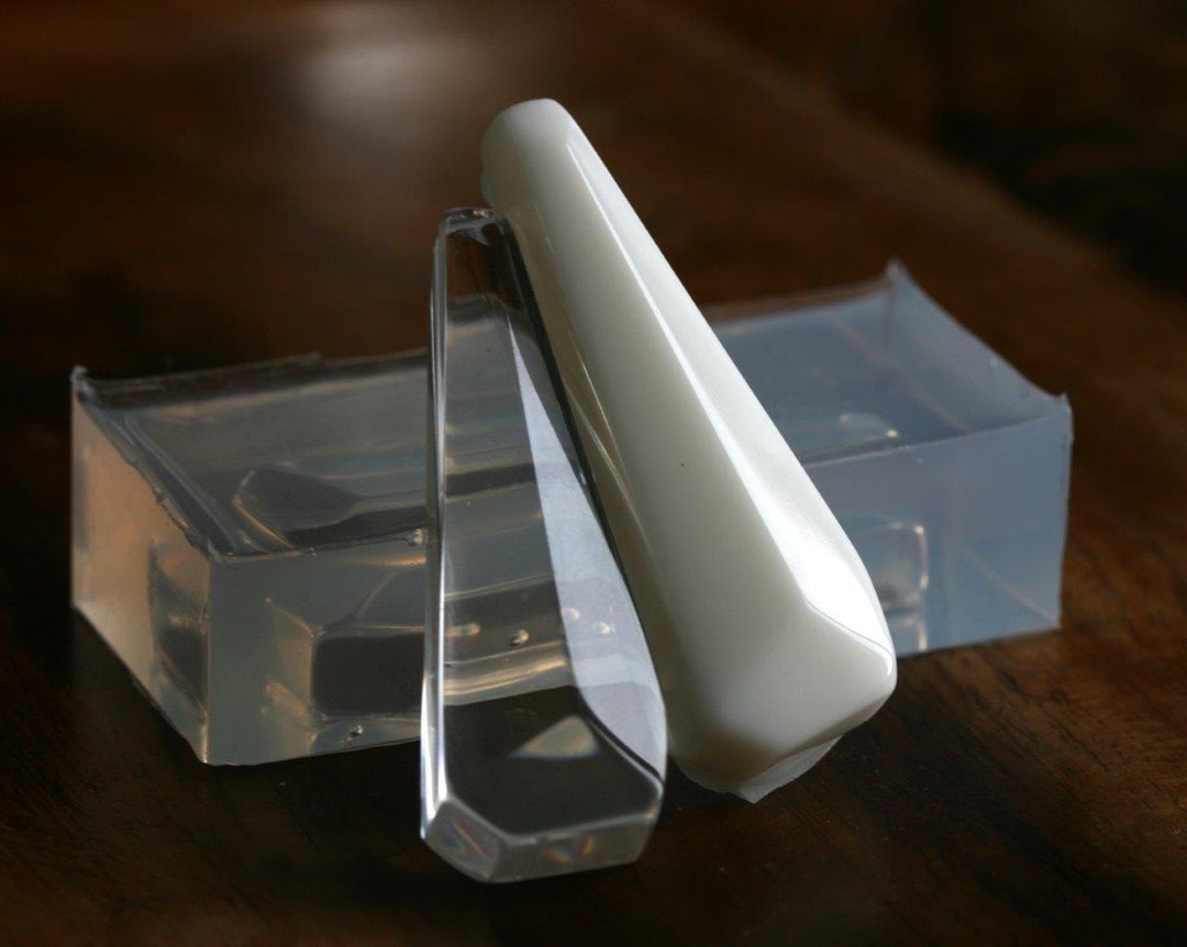 New!!!! A Transparent Silicone Mold for Jewellery Diy, Faceted Shape 40 ...