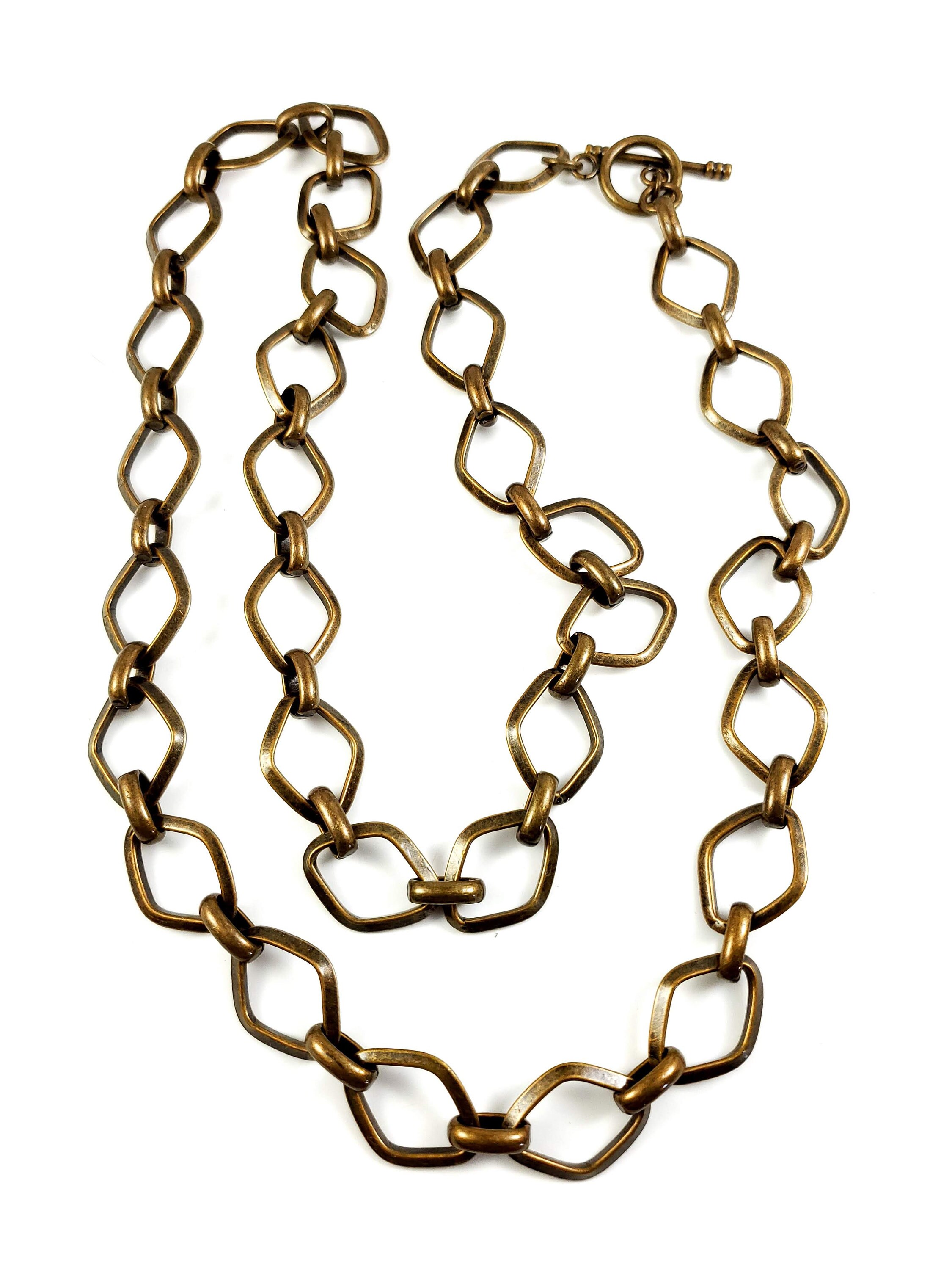 CHAIN 88: Jewelry Chain 19.6mm W x 26mm Links 36 inches - Etsy 日本