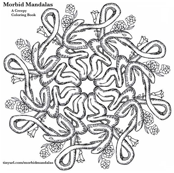 Morbid Coloring Pages